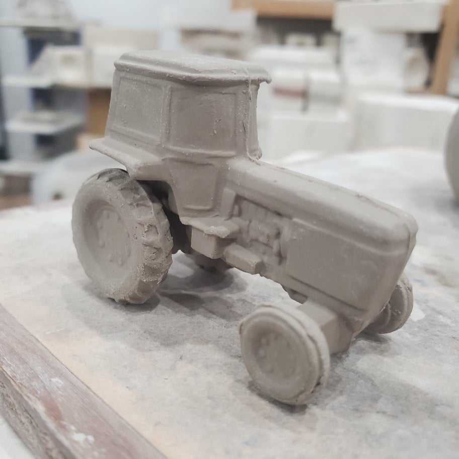 Tractor - 1.5" Tractor - 65 | A Little Hobby Ceramics Studio