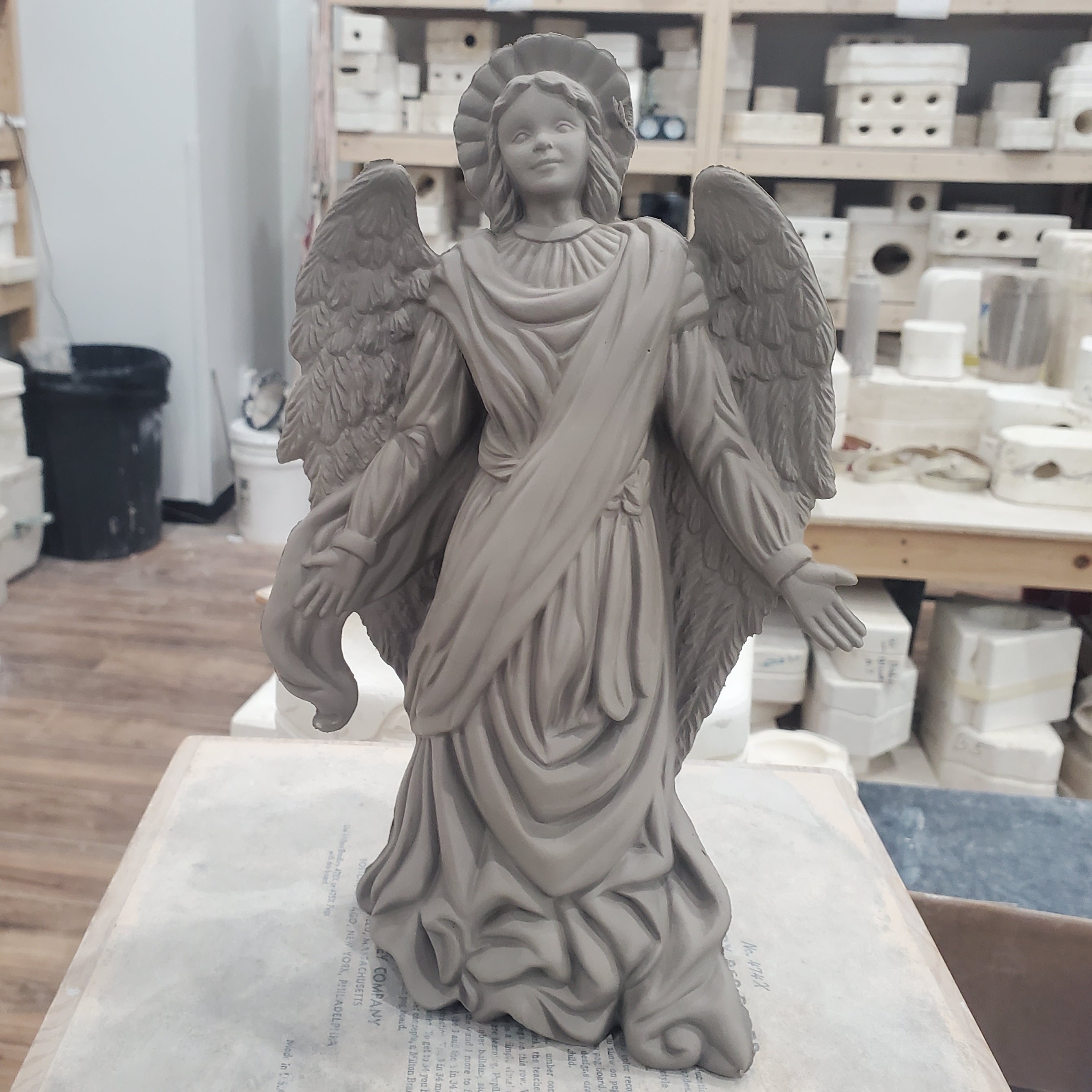 Angel - 2505 - of Faith 10" by Kimple 1995 | A Little Hobby Ceramics Studio
