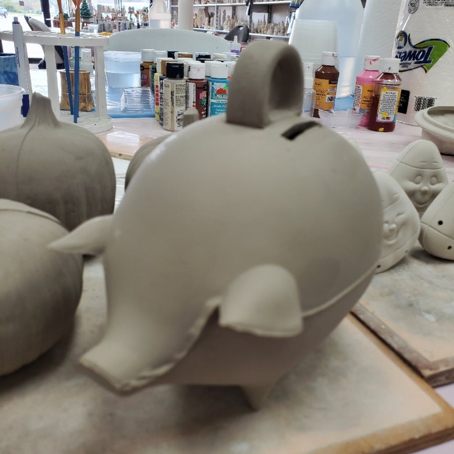 Ceramic Bisque - Mexican Piggy Bank DM229 by Duncan Molds 1965 | A ...